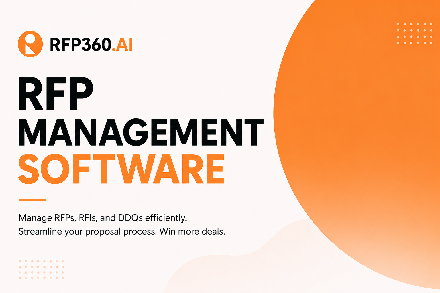 RFP Management Software | Close Deals Faster with Automation